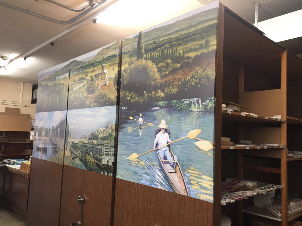 Shelf Wall Mural – Art Wash